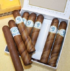 These chocolate cigars are a treat and make a wonderful gift.